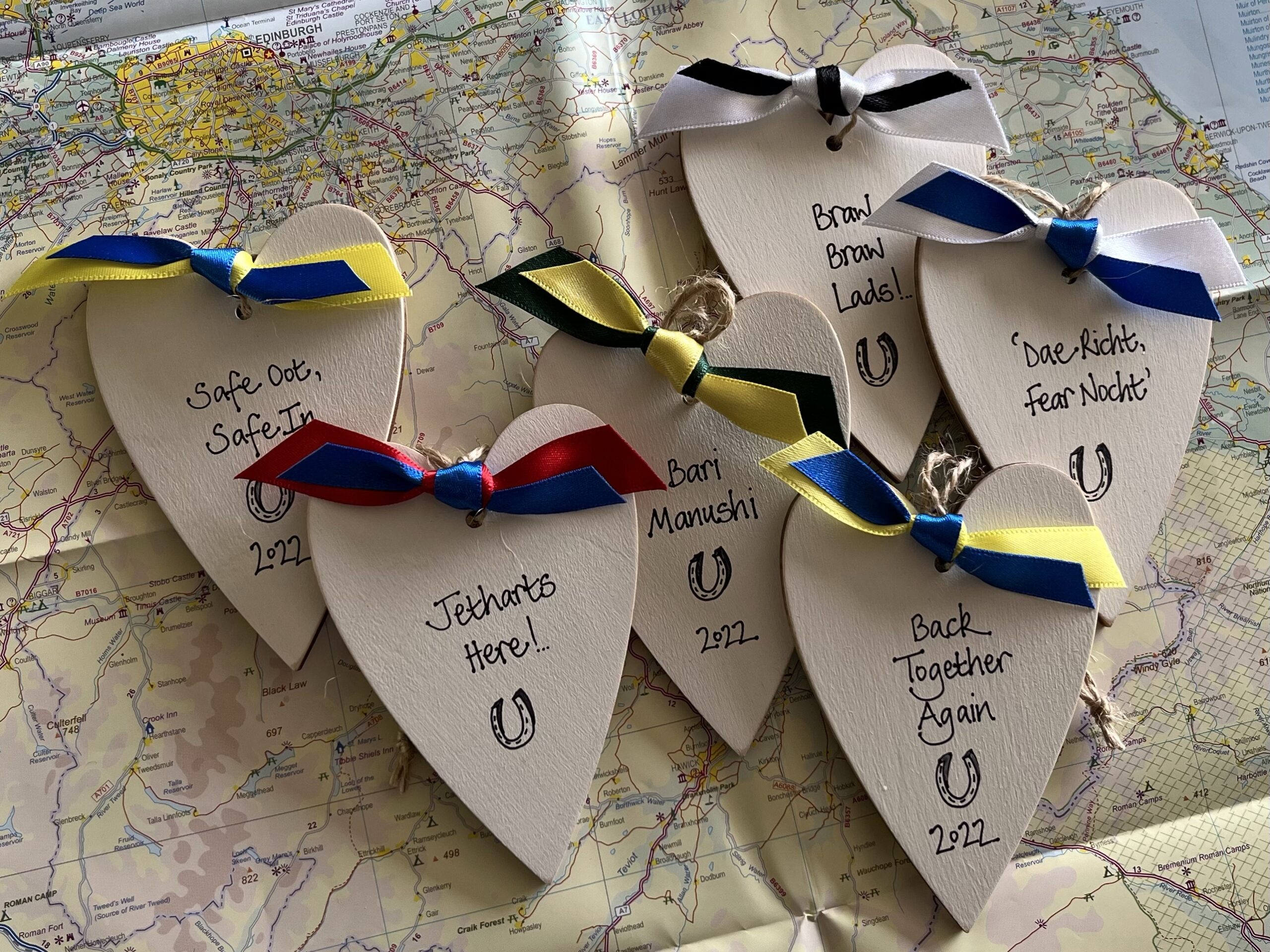 Scottish Borders Festivals and Common Ridings Keepsake. - Billiedoo