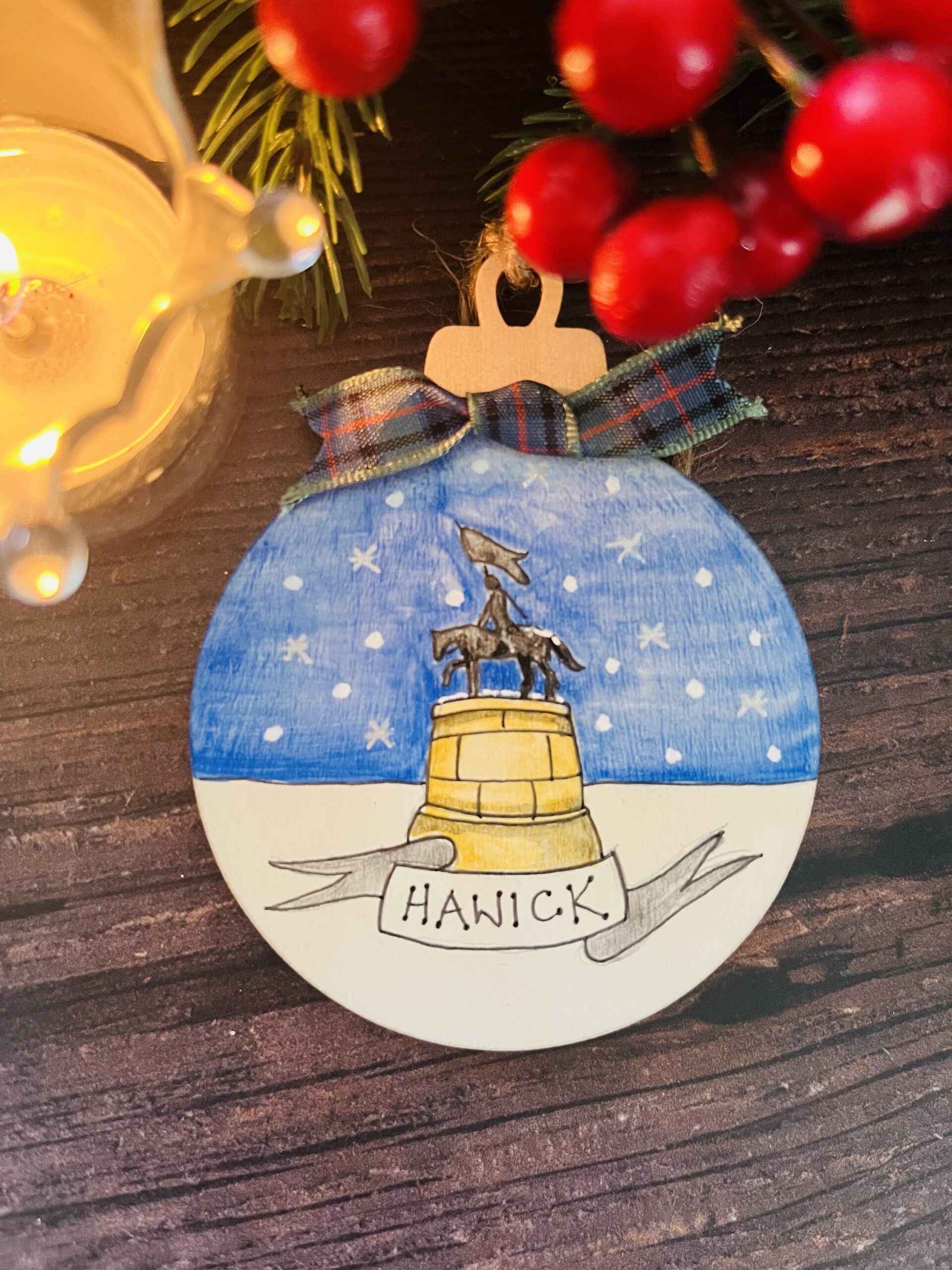 Hometown Christmas Bauble | Hawick Christmas Bauble - Billiedoo